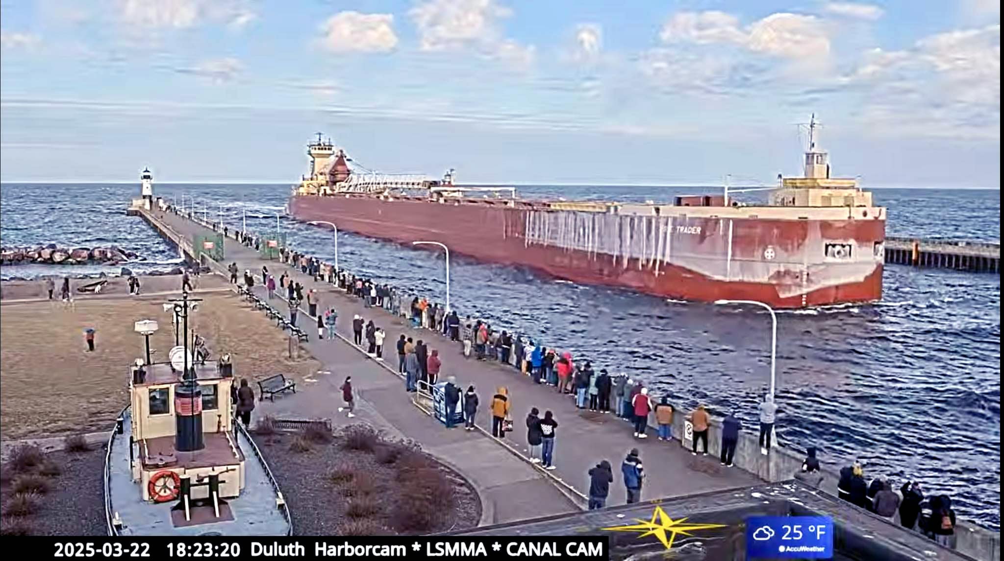 First Ship of the Season Arrives in Duluth, Marking the Start of ...