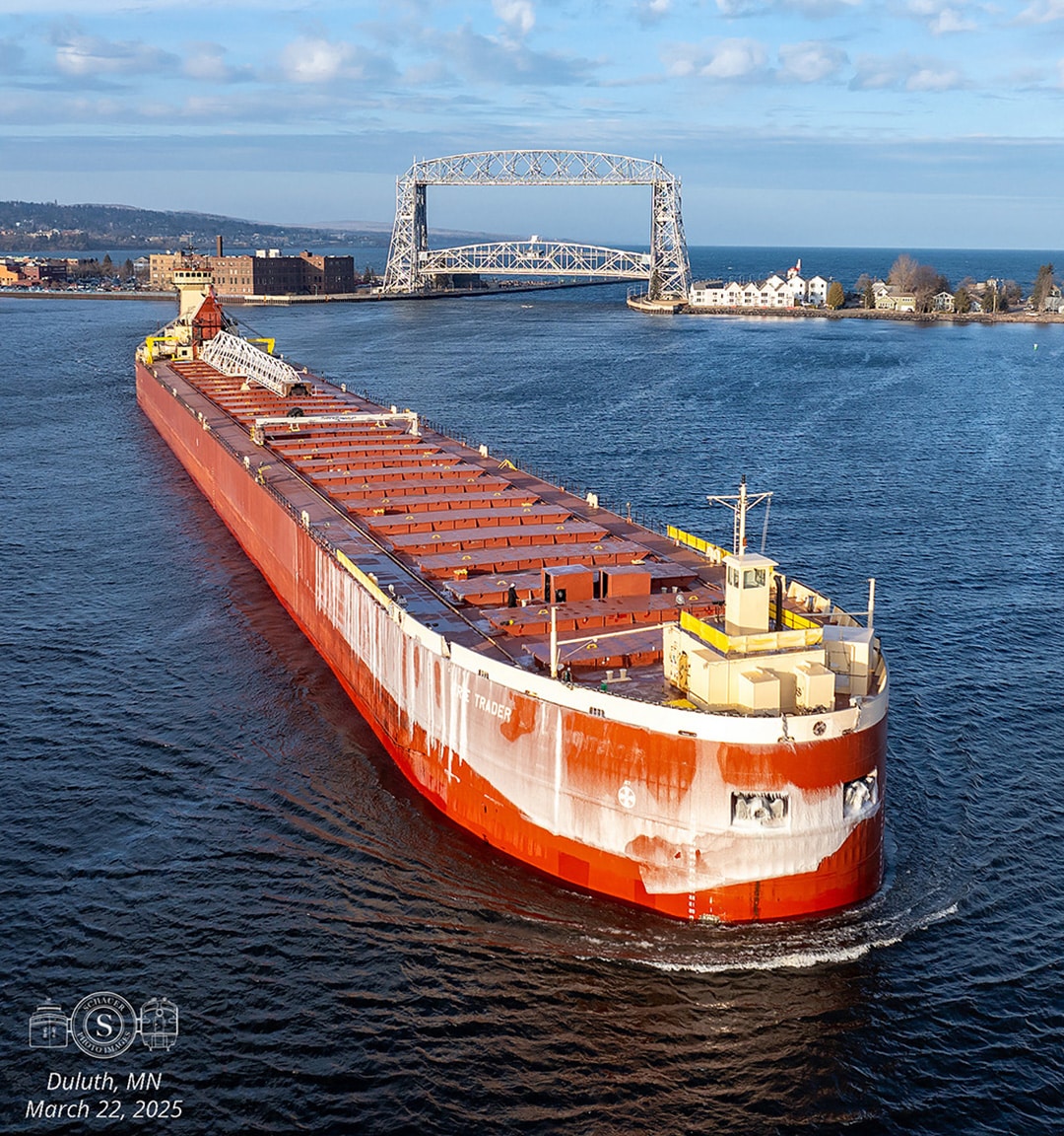 First Ship of the Season Arrives in Duluth, Marking the Start of ...