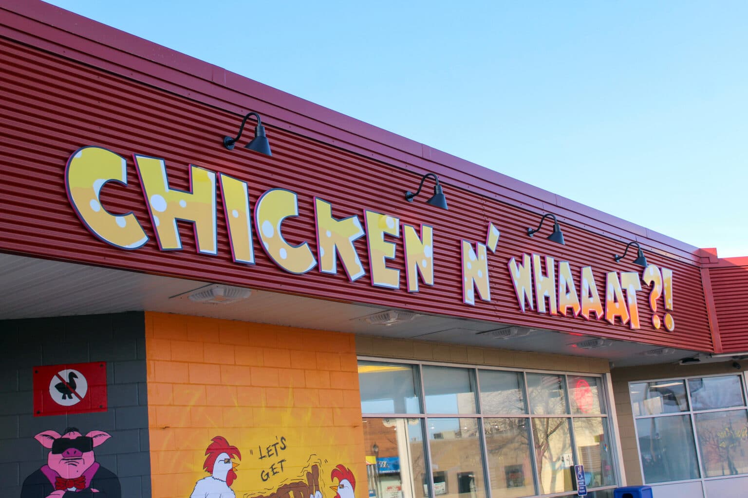 Chicken and Whaaat Serves Fine Fried Chicken in a Fun Atmosphere ...
